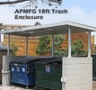Metal Trash Enclosures| AMFG Fab. Inc.