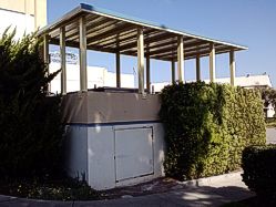 Trash Enclosure metal